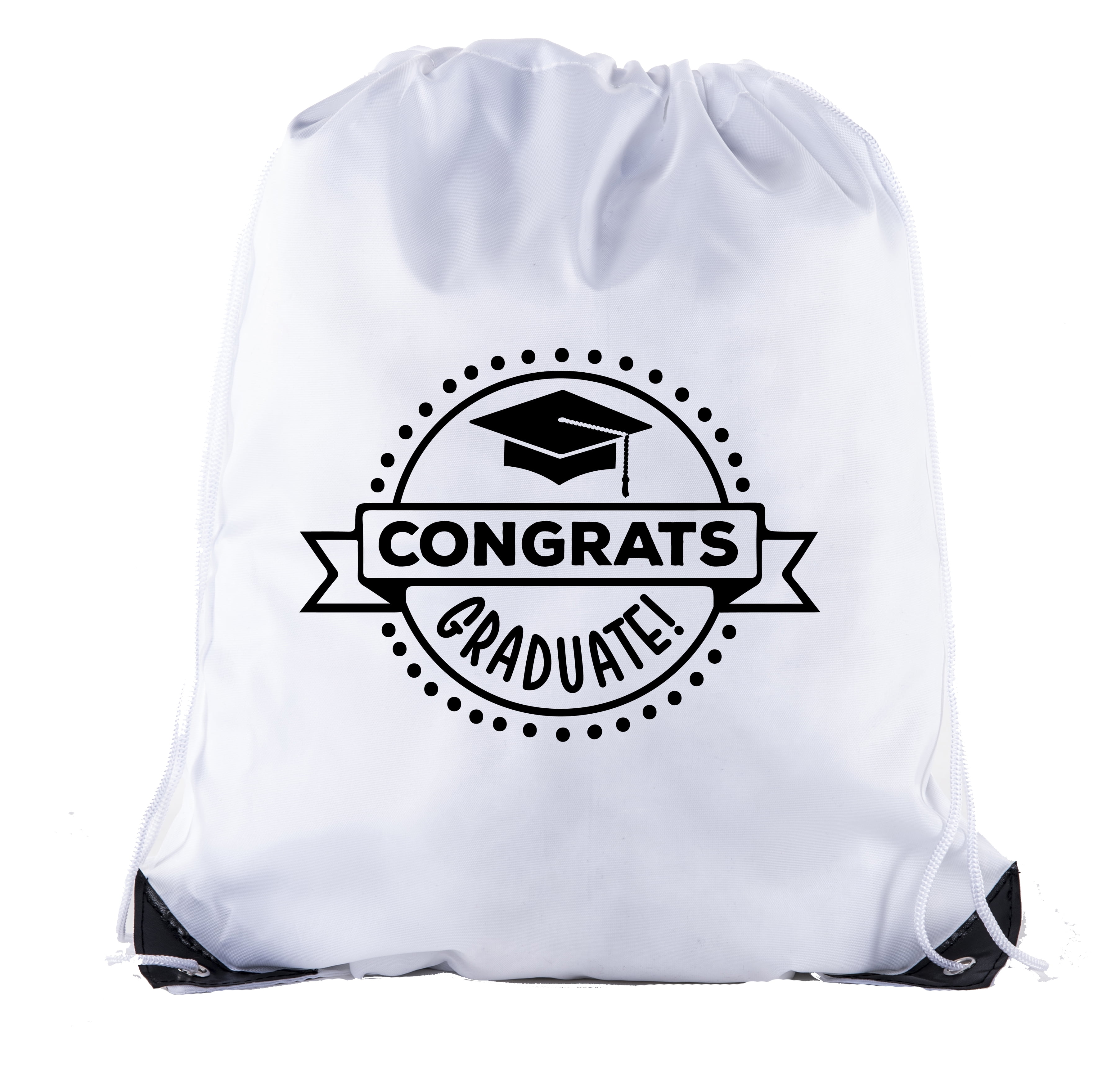 Senior Graduation Drawstring Backpacks Personalized Party Favor Cinch ...