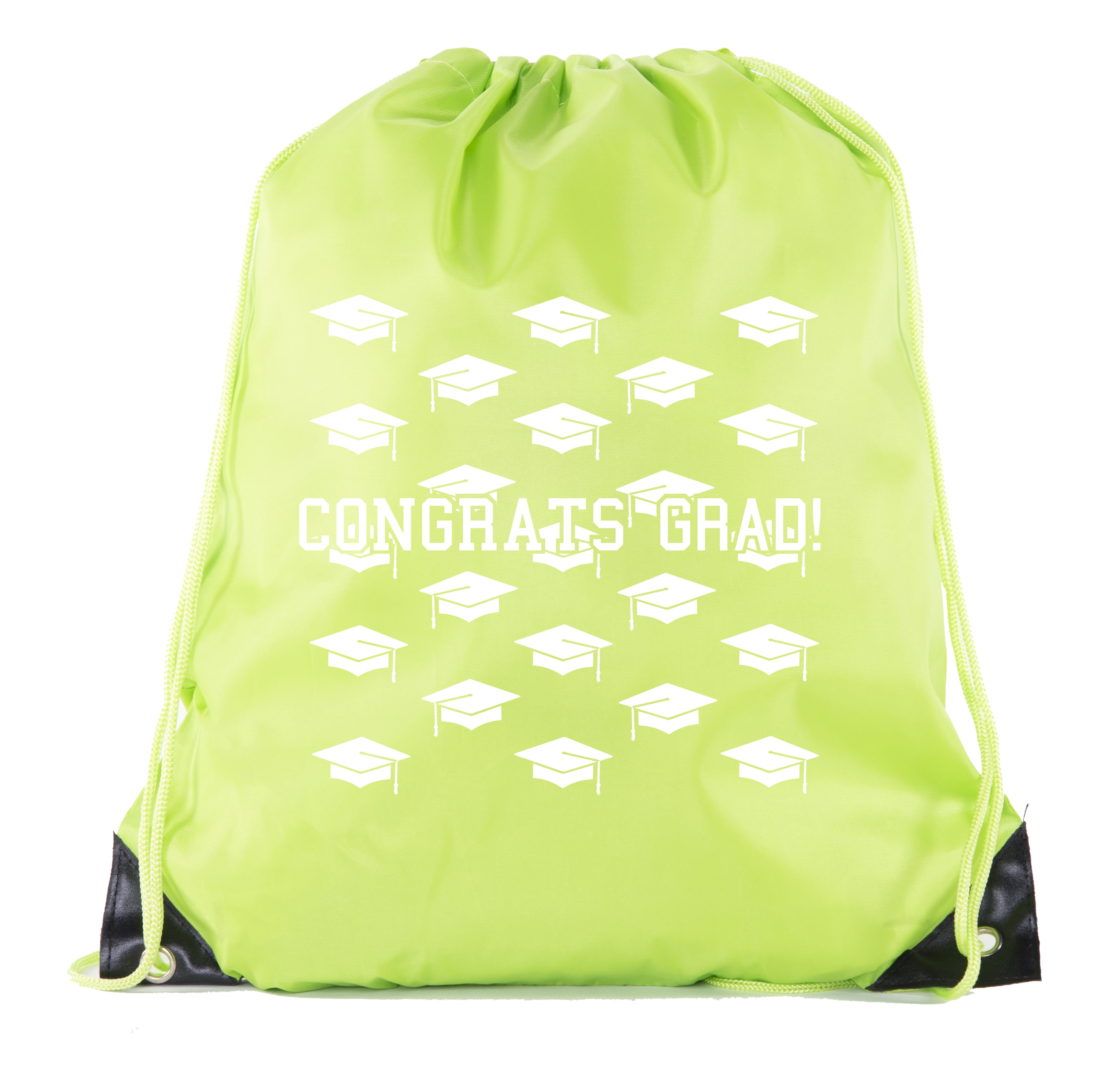 Senior Graduation Drawstring Backpacks Personalized Party Favor Cinch ...