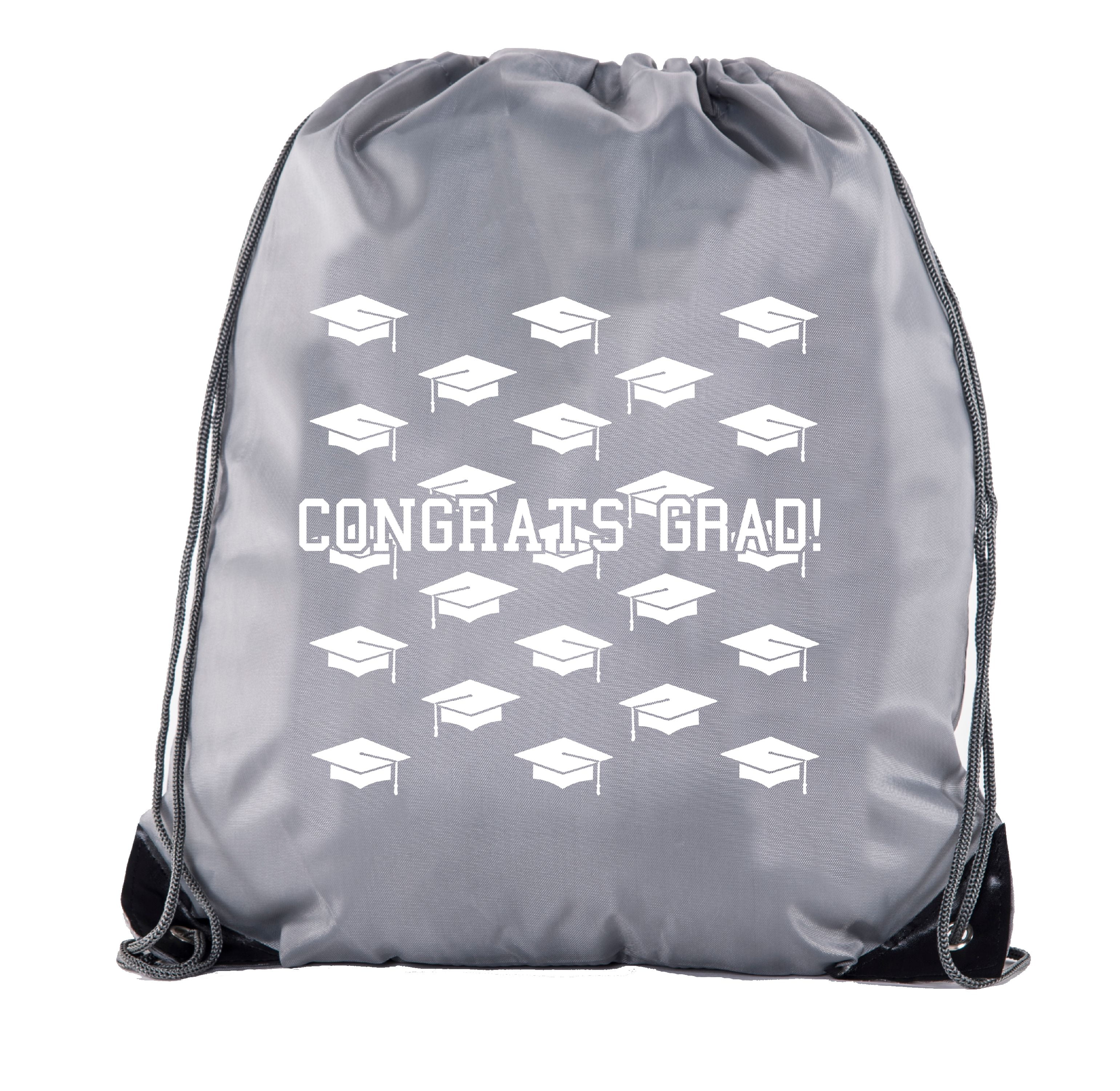 Senior Graduation Drawstring Backpacks Personalized Party Favor Cinch ...