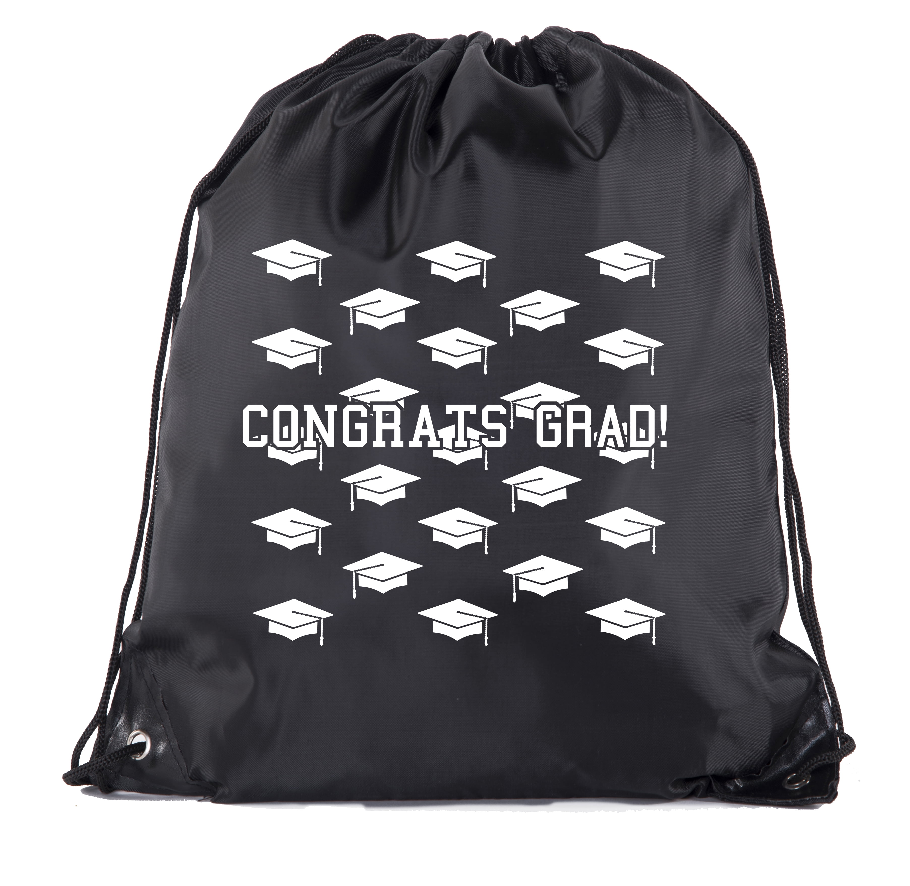 Senior Graduation Drawstring Backpacks Personalized Party Favor Cinch ...