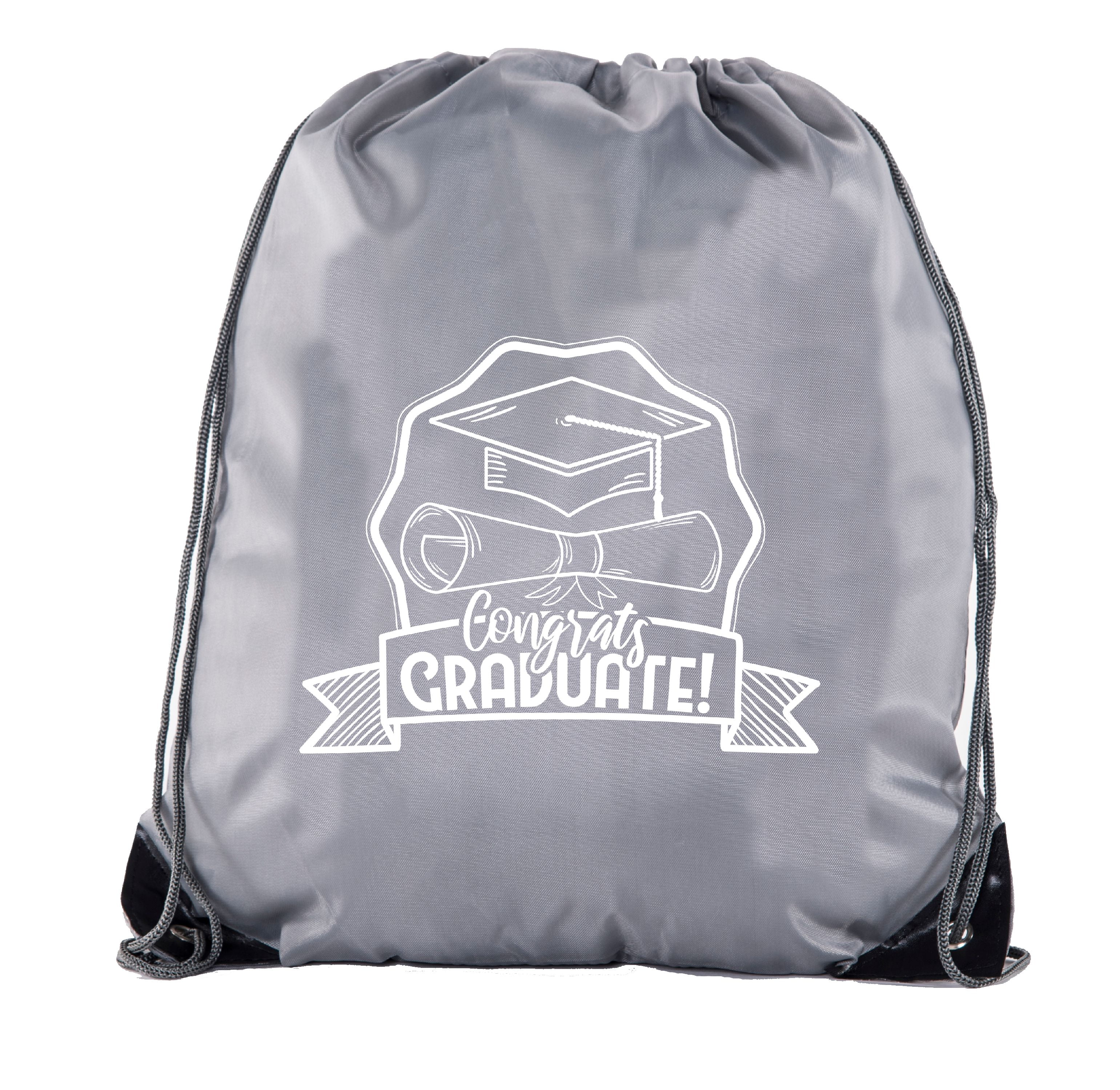 Senior Graduation Drawstring Backpacks Personalized Party Favor Cinch ...