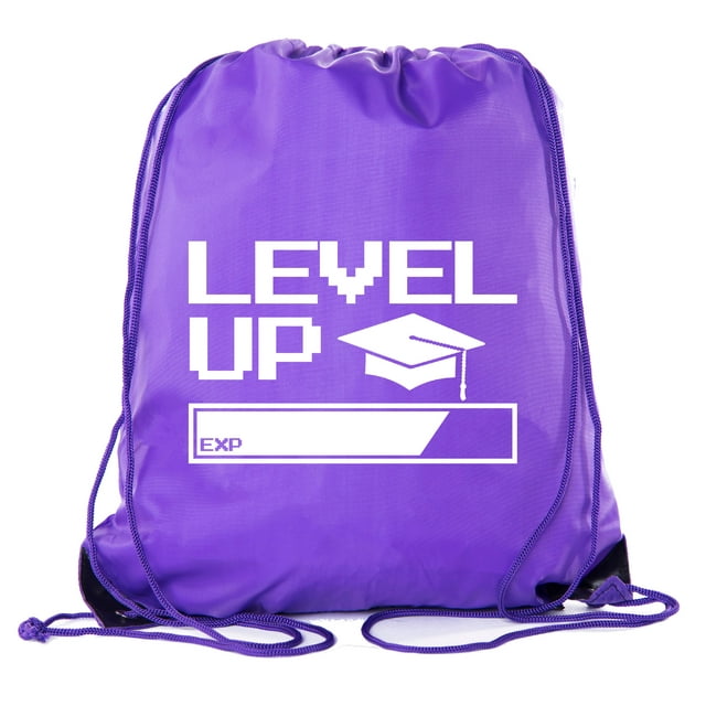 Senior Graduation Drawstring Backpacks Personalized Party Favor Cinch ...