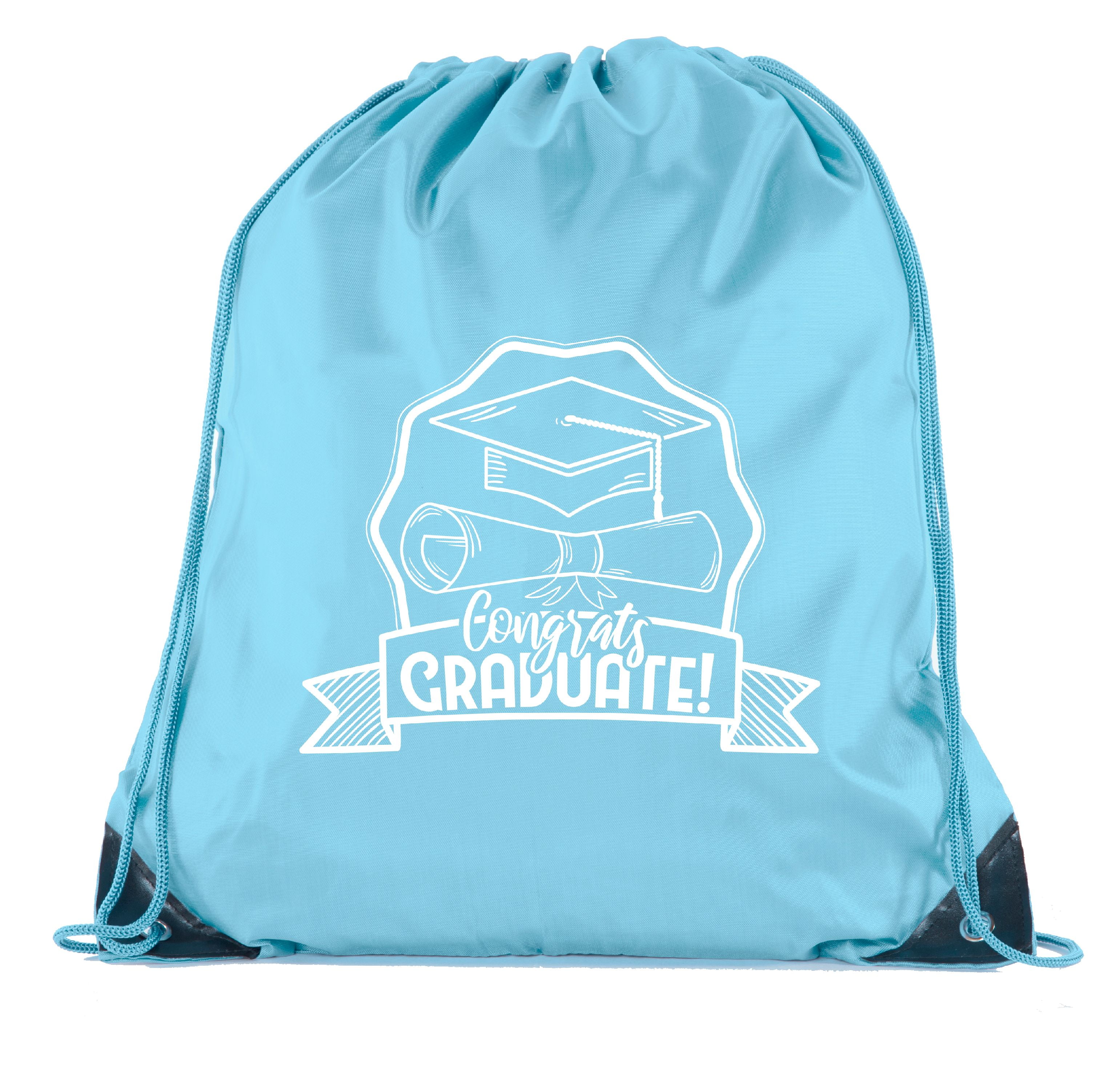 Senior Graduation Drawstring Backpacks Personalized Party Favor Cinch ...