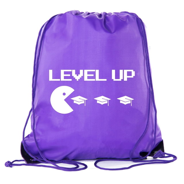 Senior Graduation Drawstring Backpacks Personalized Party Favor Cinch ...