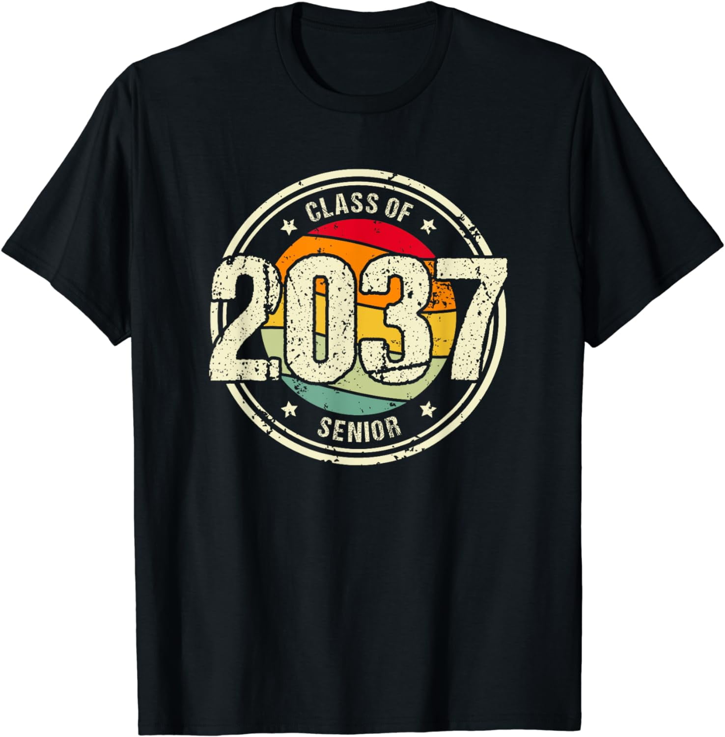 Senior Graduation Gift Class of 2037 T-Shirt - Walmart.com