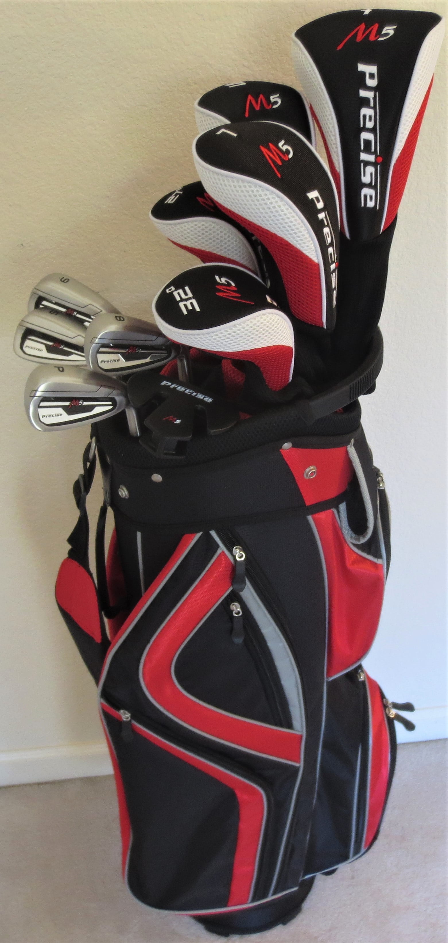 Senior MAX Distance Golf Set Driver, 2 Fairway Woods, 2 Hybrids, Irons ...