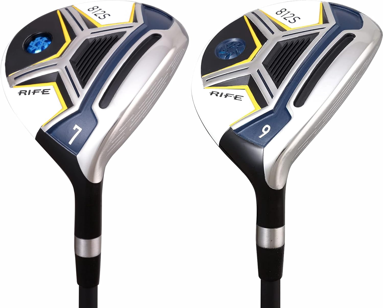 Senior Men's Rife 812s New Offset #7 + #9 Fairway Metal Wood Clubs Set ...