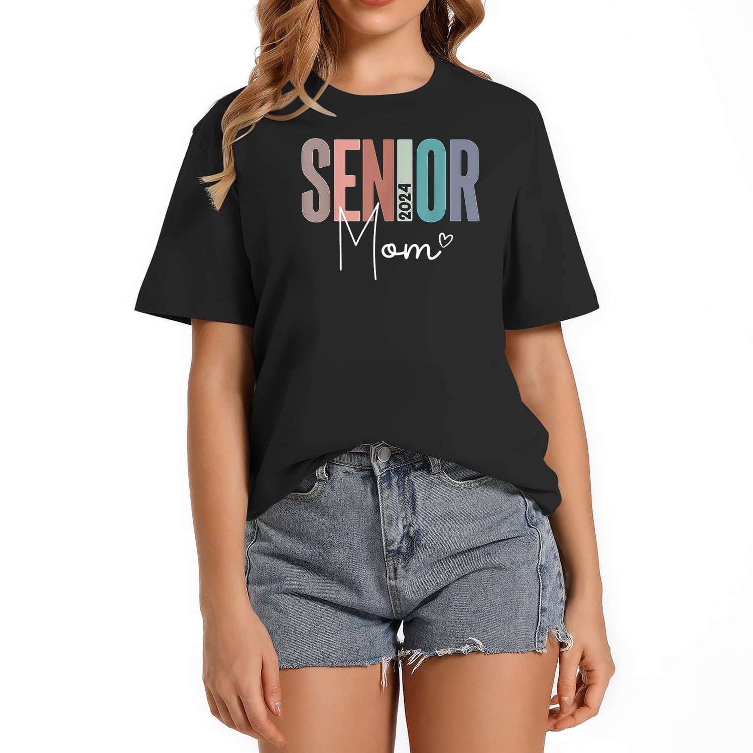 Senior Mom 2024 Class of 2024 T-Shirt - Walmart.com