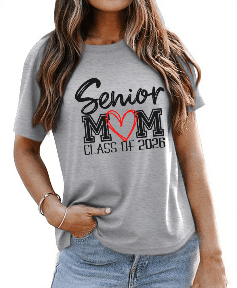 Senior Mom 2026 Shirt Class of 2026 T-Shirt, Class of 2026 Family ...
