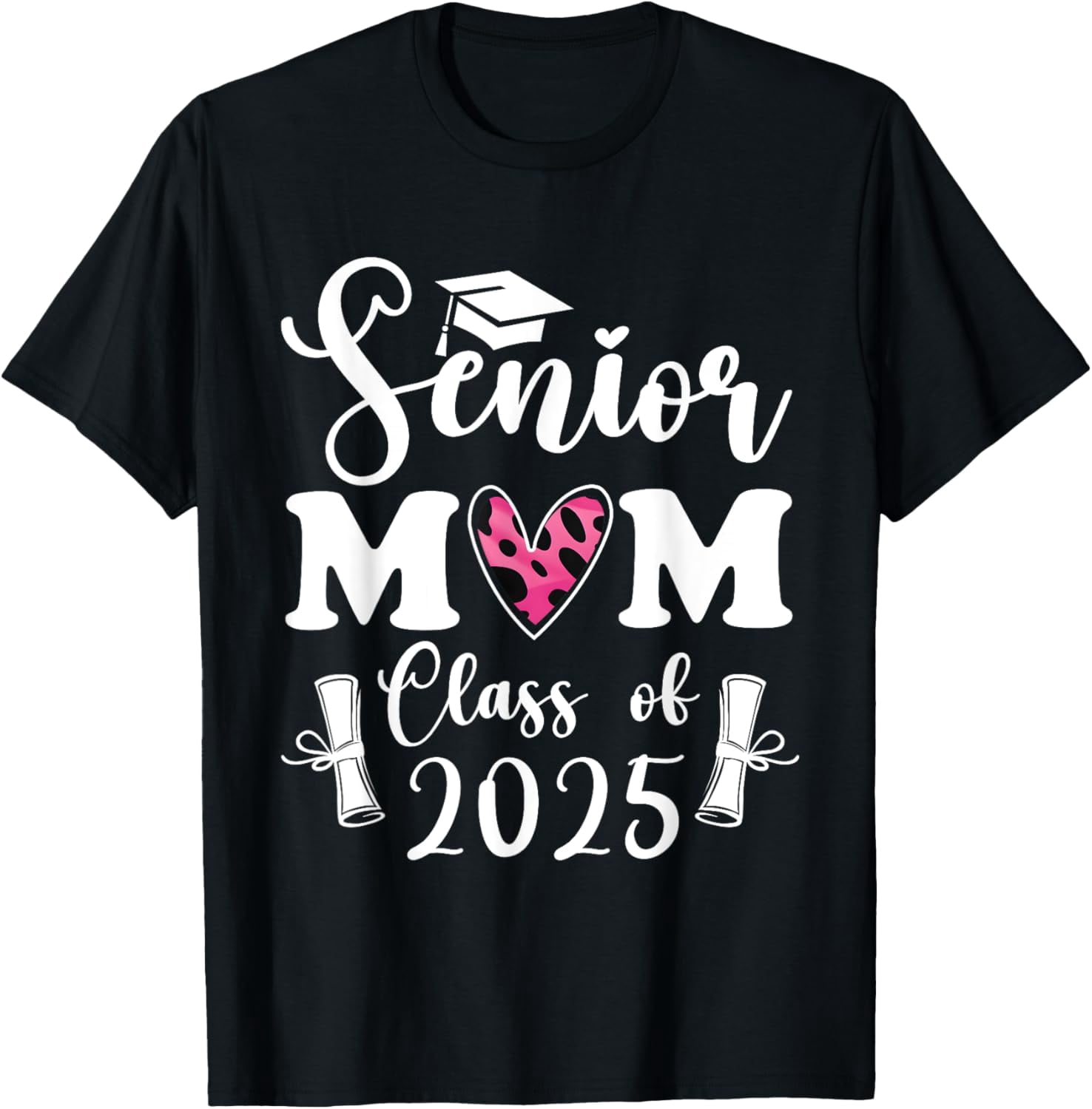 Senior Mom Class of 2025 Proud Mom of Graduation 2025 T-Shirt - Walmart.com