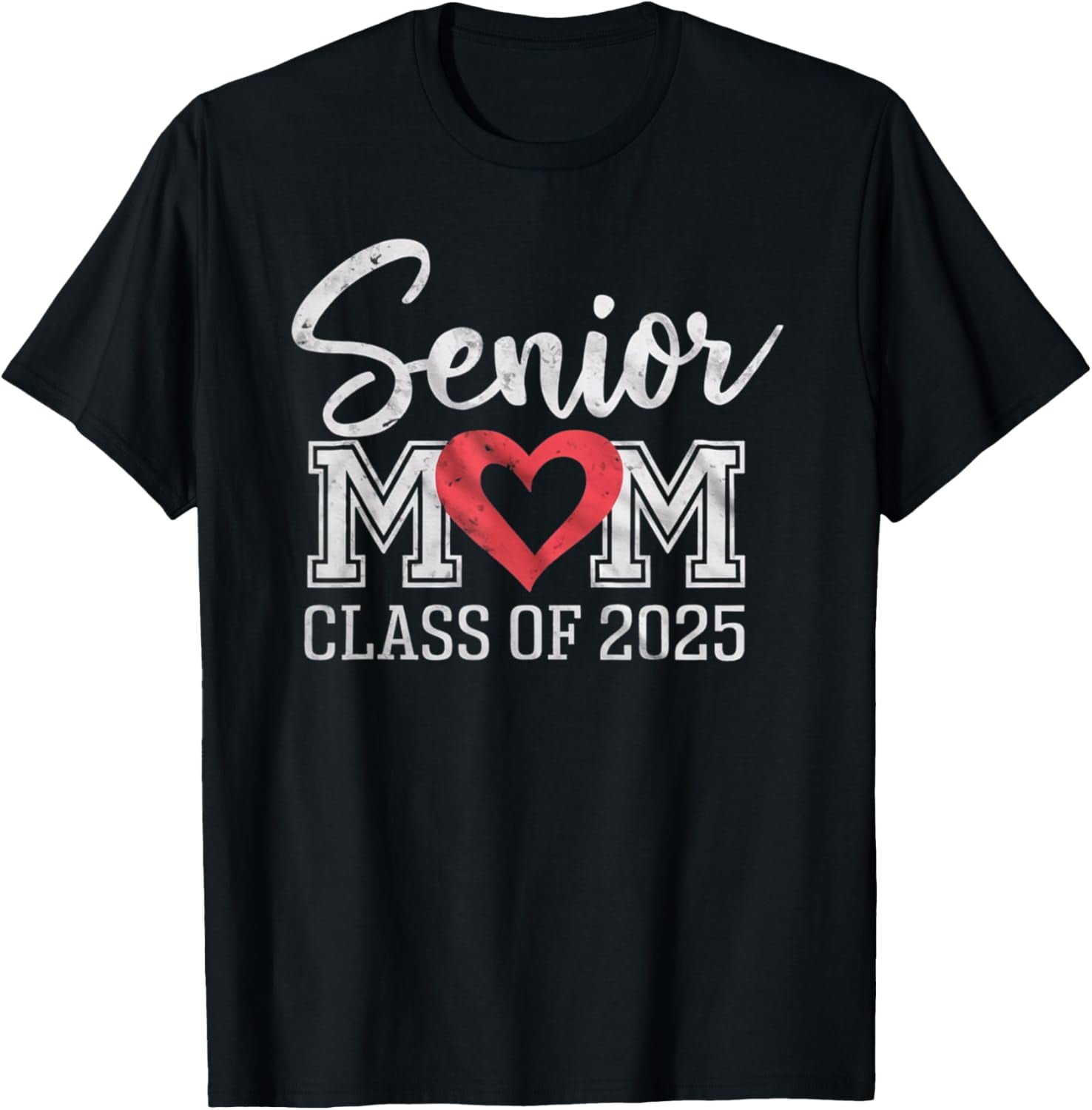 Senior Mom Class of 2025 Proud Parent Graduation Tee T-Shirt - Walmart.com