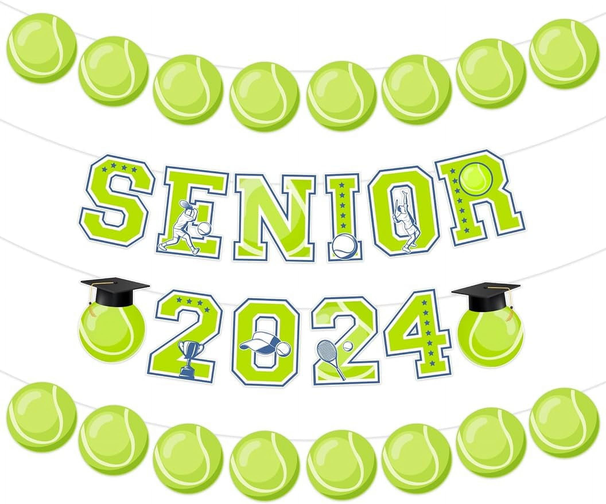 Senior Night Tennis Decorations, Senior 2024 Tennis Banners, Tennis ...