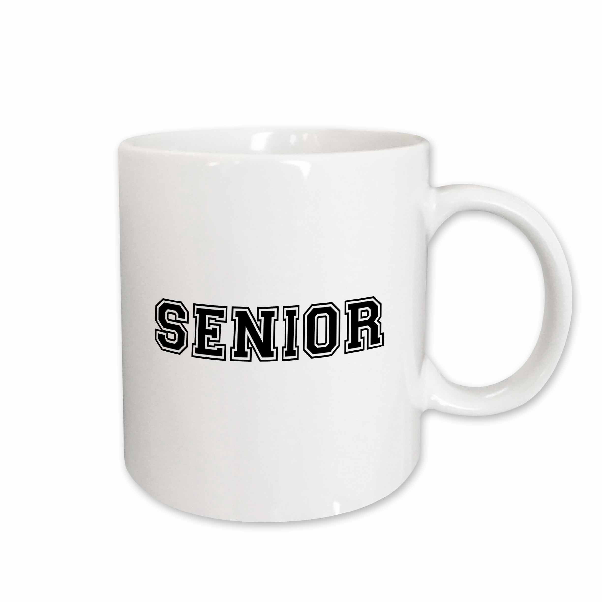 Senior - high school or college or university school year souvenir - or ...