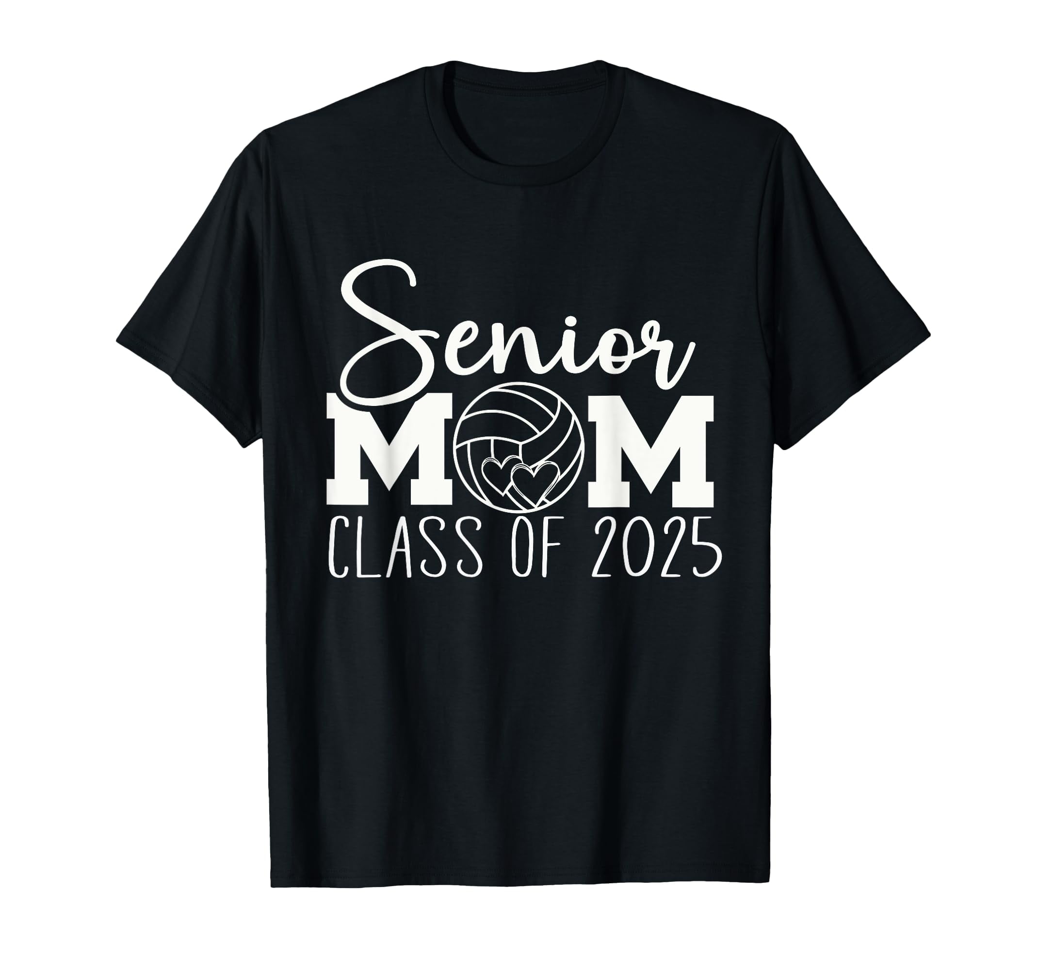 Senior mom volleyball 2025 class of 2025 sports seniors T-Shirt ...