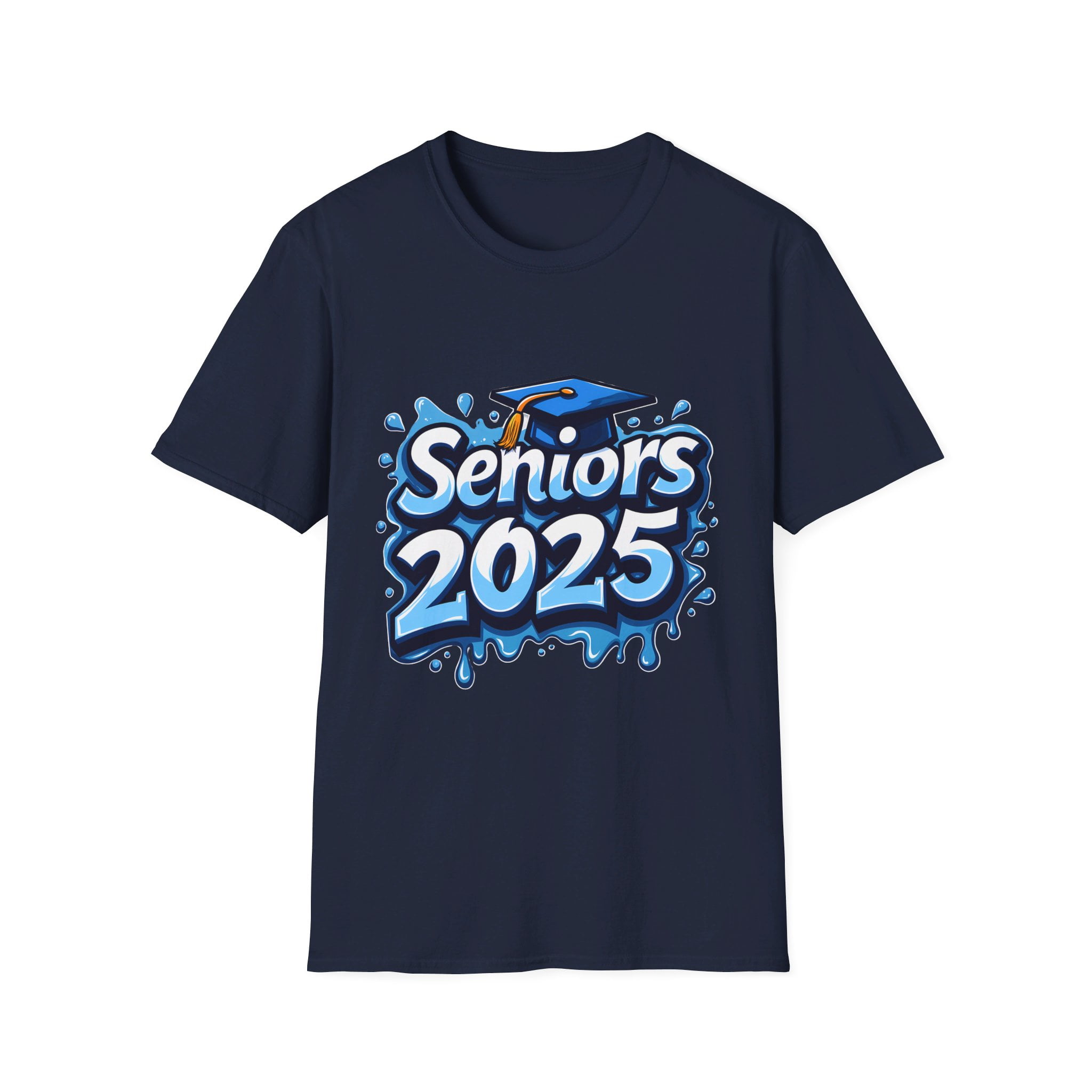 Seniors 2025 Drip Drop Back to School T-Shirt - Walmart.com