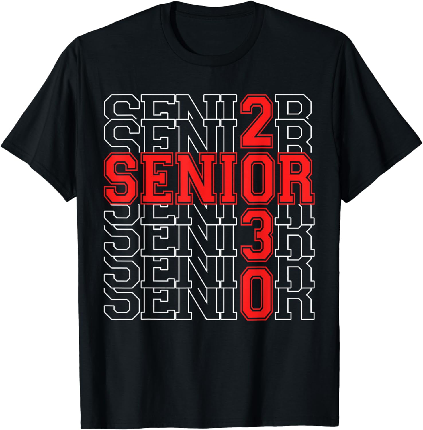 Seniors Graduation 2030 Senior 2030 Senior Class of 2030 T-Shirt ...