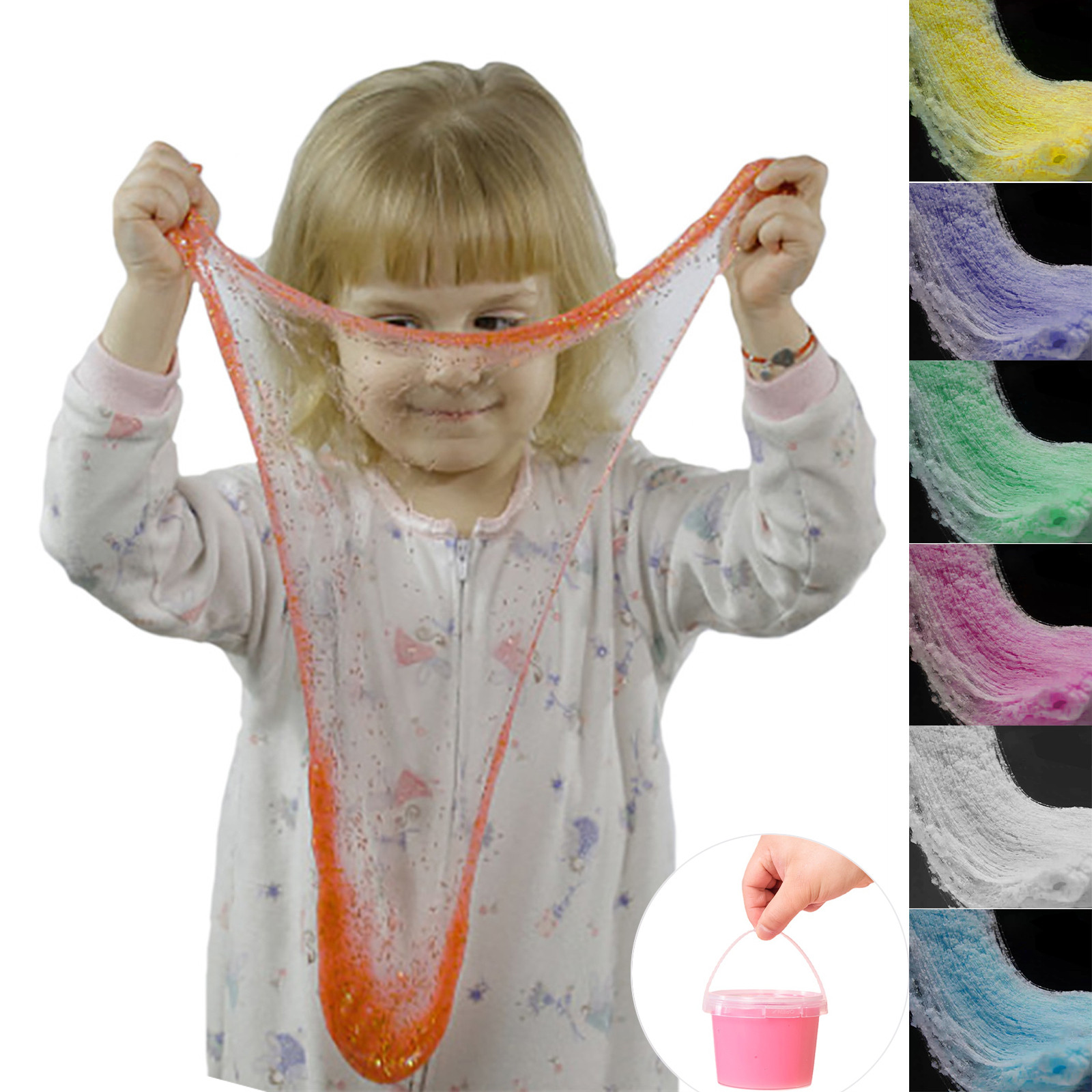 Seniver 2024 Puffy Slime, 10.15oz Slime Cloud Calm Down Toys, Butter ...