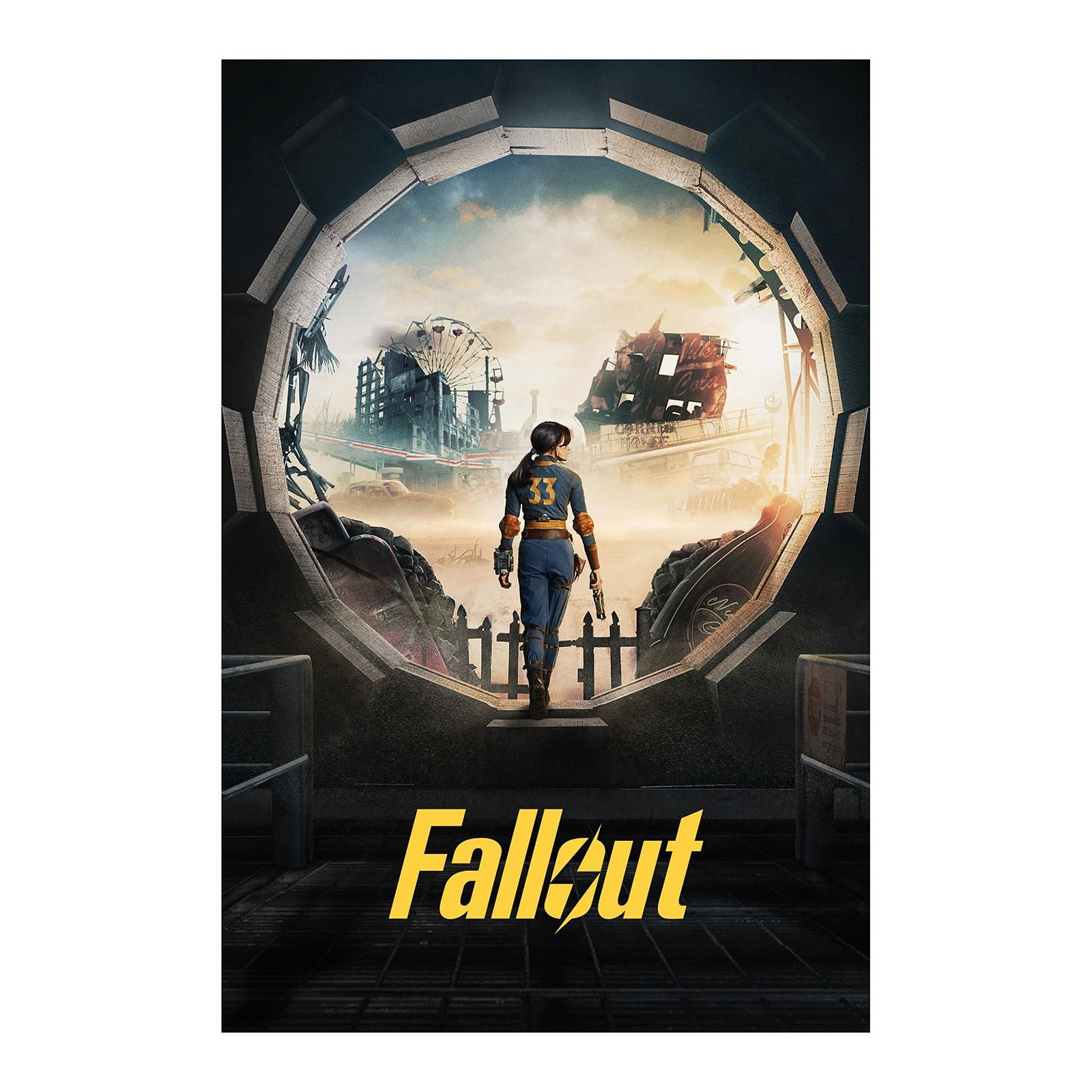Seniver Fallout Artist Posters, 19.6x27.5in Fallout Collectibles Gaming ...