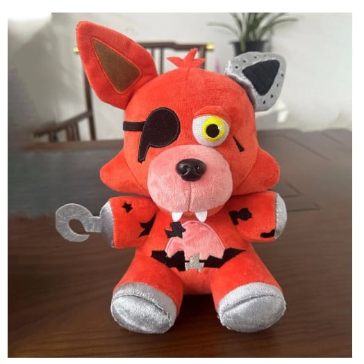 Gluckhapi 7 Inch Plushie Collectible Withered Foxy Stuffed Toy for Kids ...
