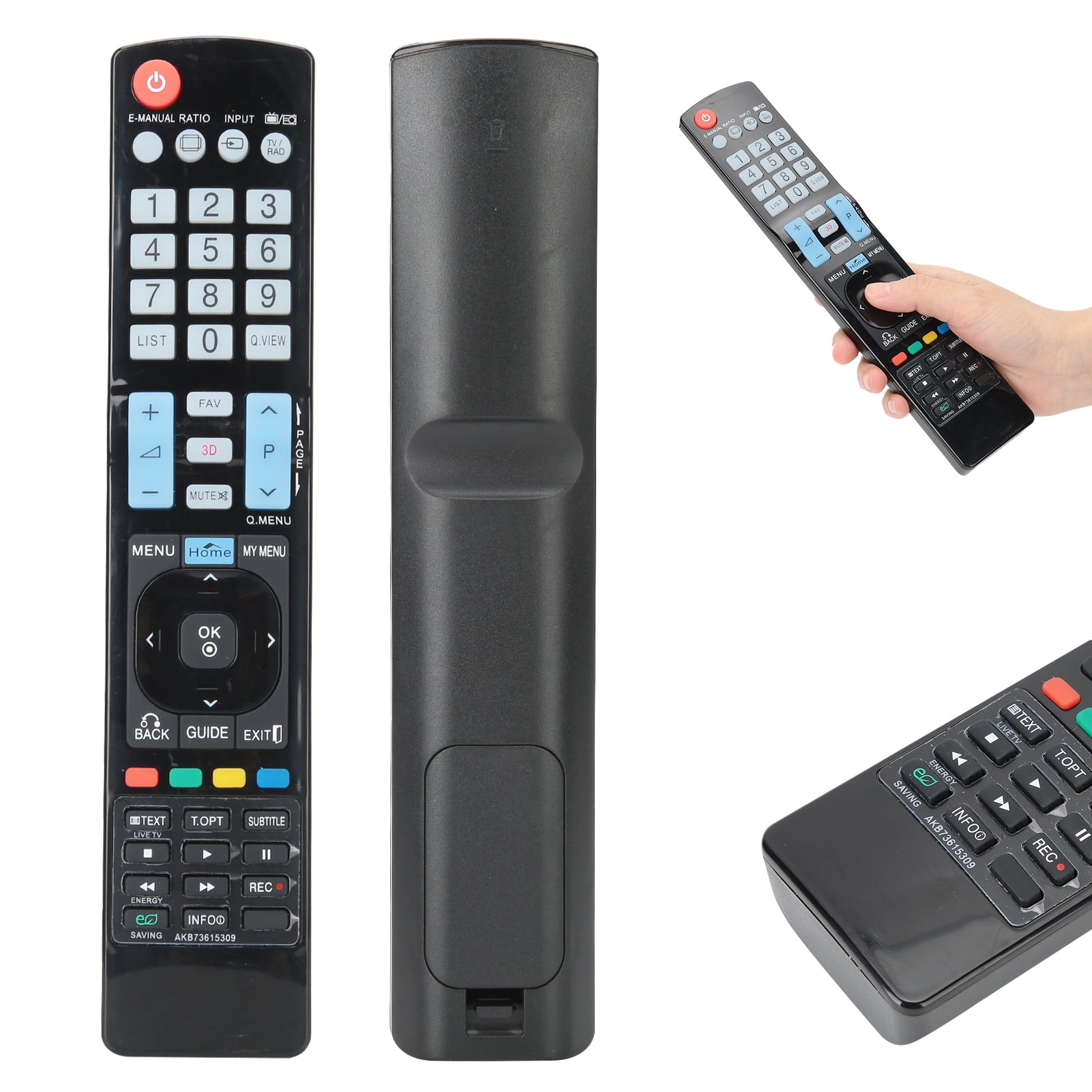 Senjay Universal TV Remote Control For 47lm7600 47lm8600 50pm6700 ...