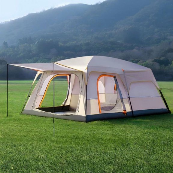 "Emossie 4-6 Person Inflatable Camping Tent, Waterproof and Windproof ...