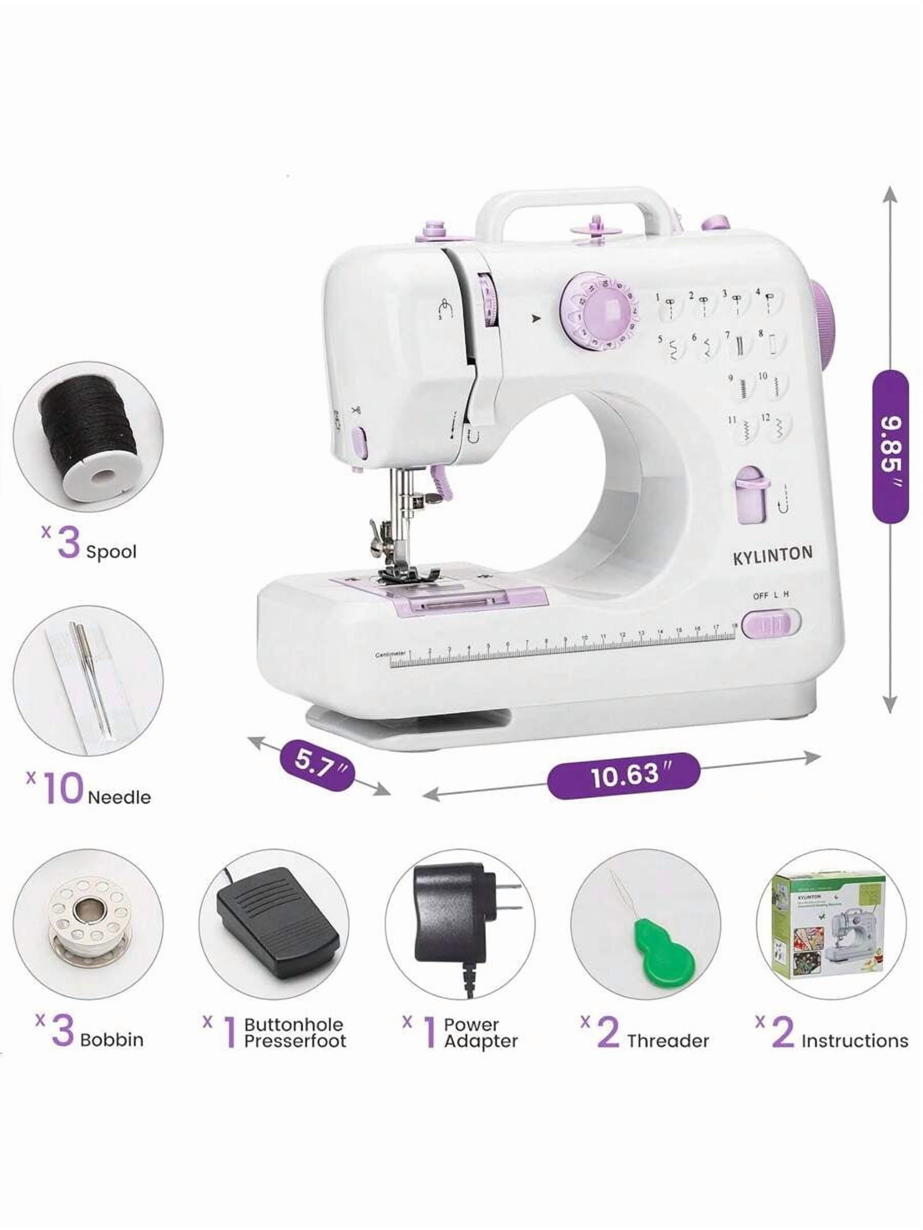 Senmeo Portable Electric Sewing Machine Professional, Mini Sewing ...
