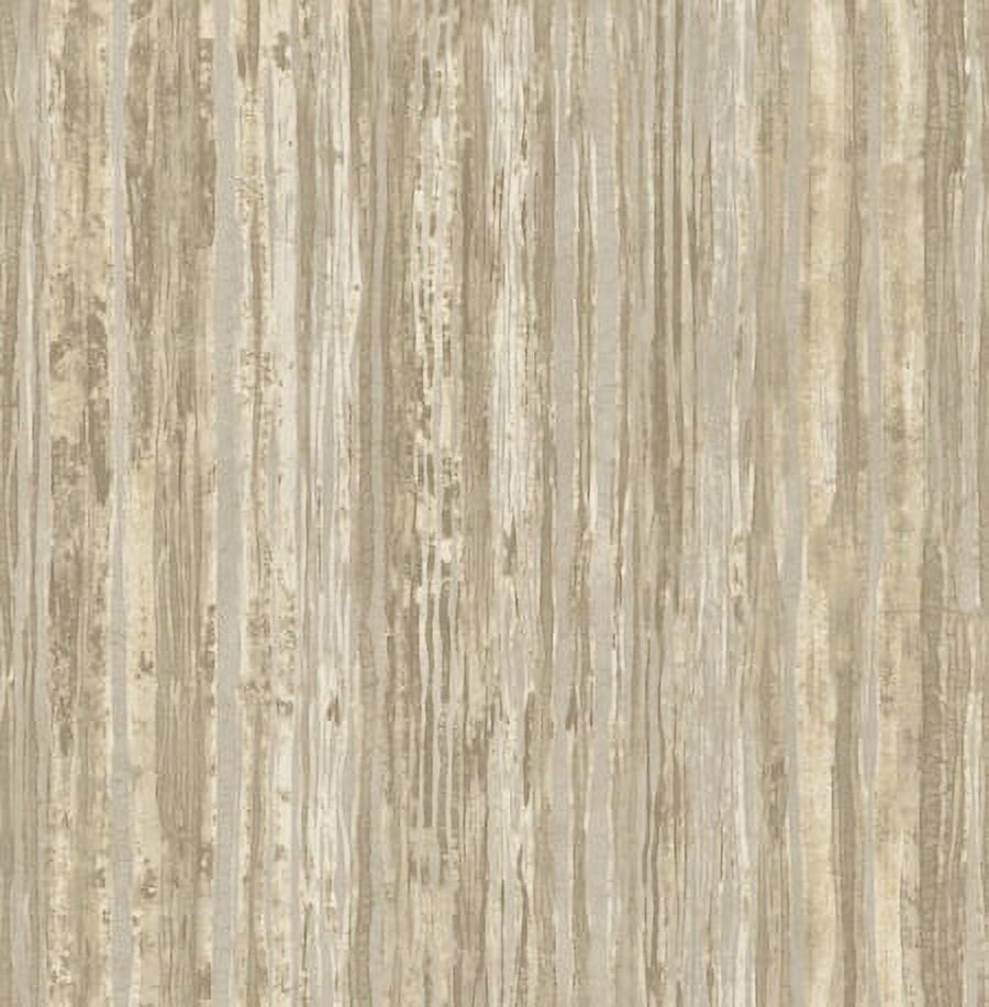 Senna Bark Wallpaper Bolt- Greige - Walmart.com