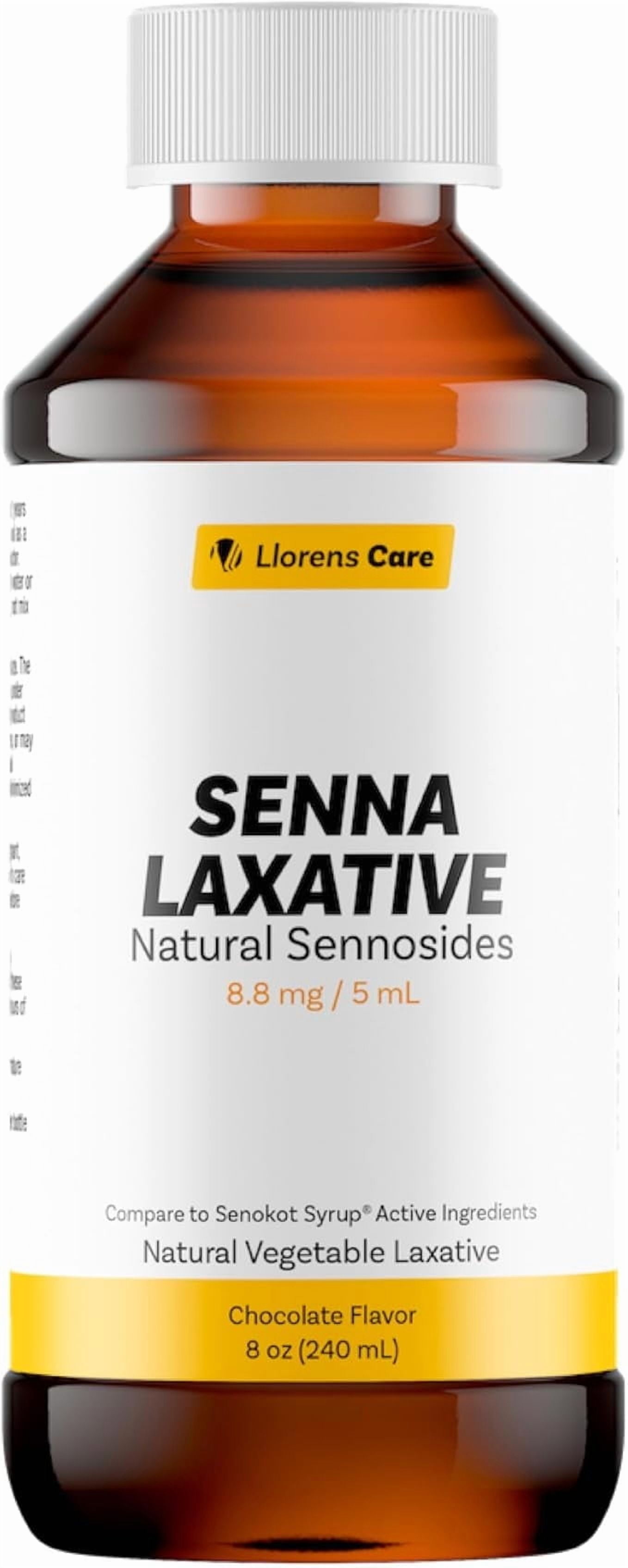 Llorens, Liquid Sennosides Laxative, 8.8 mg, 5 mL, Natural Senna Syrup ...