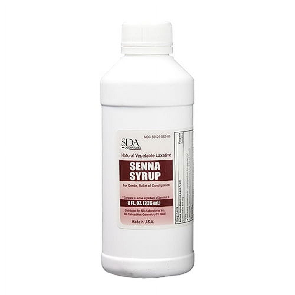 Senna Stimulant Laxative Syrup, 8 Oz, 3 Pack - Walmart.com