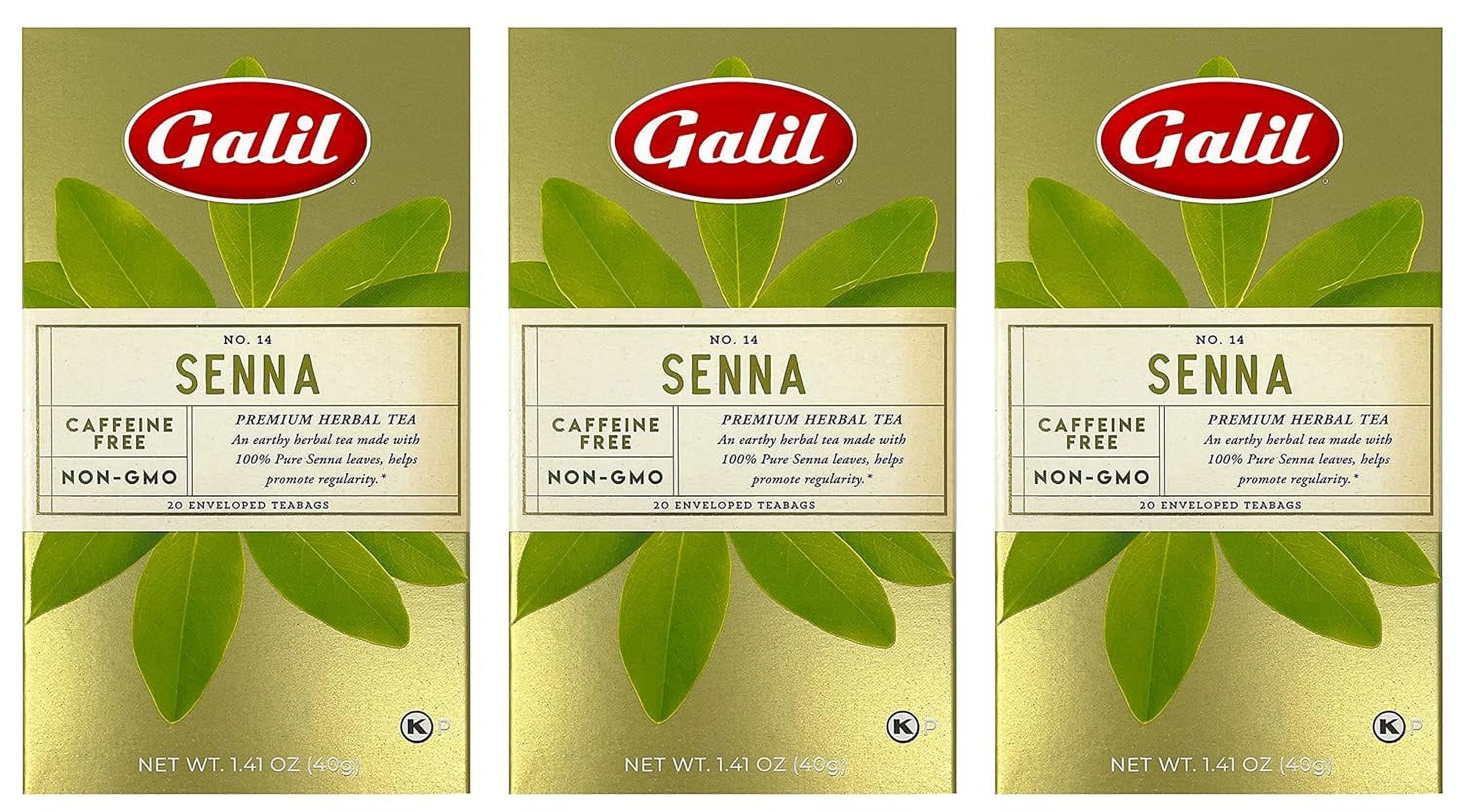 Senna Tea – Caffeine-Free Tea, Certified Kosher Tea – Non-GMO Senna ...