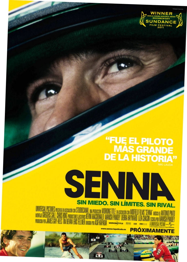 Senna poster Metal Sign 8inx 12in Art Print on Metal 8x12 Multi-Color ...