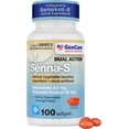 GenCare Stool Softener and Senna Laxative with Docusate Sodium 50mg for ...