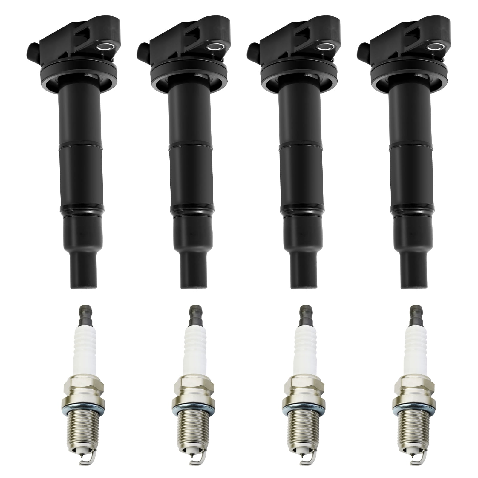 Sennachine 4Pack UF333 Ignition Coils and Spark Plugs for Toyota Camry ...