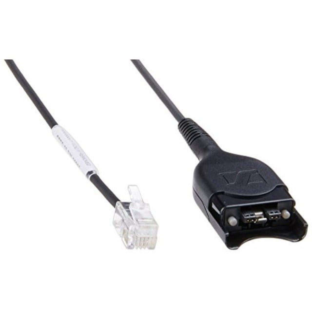 Sennehsier CSTD 08 Standard Headset Connection Cable, Easy Disconnect ...