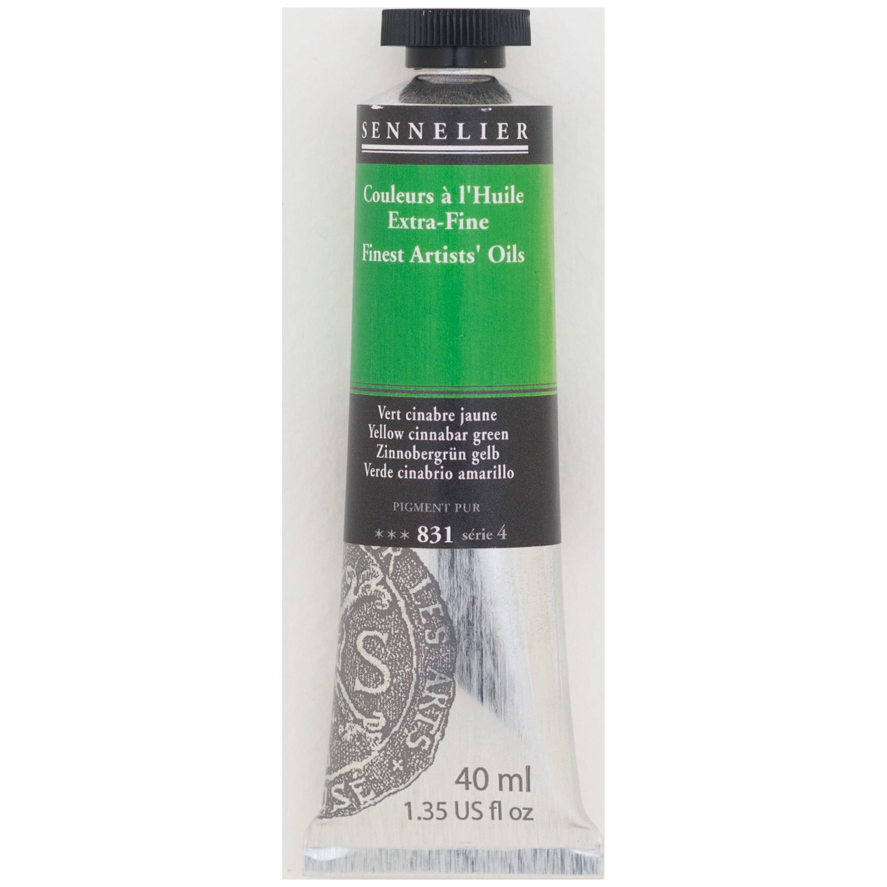 Sennelier Artists' Oil Color, 40ml Tube, Yellow Cinnabar Green S4 ...