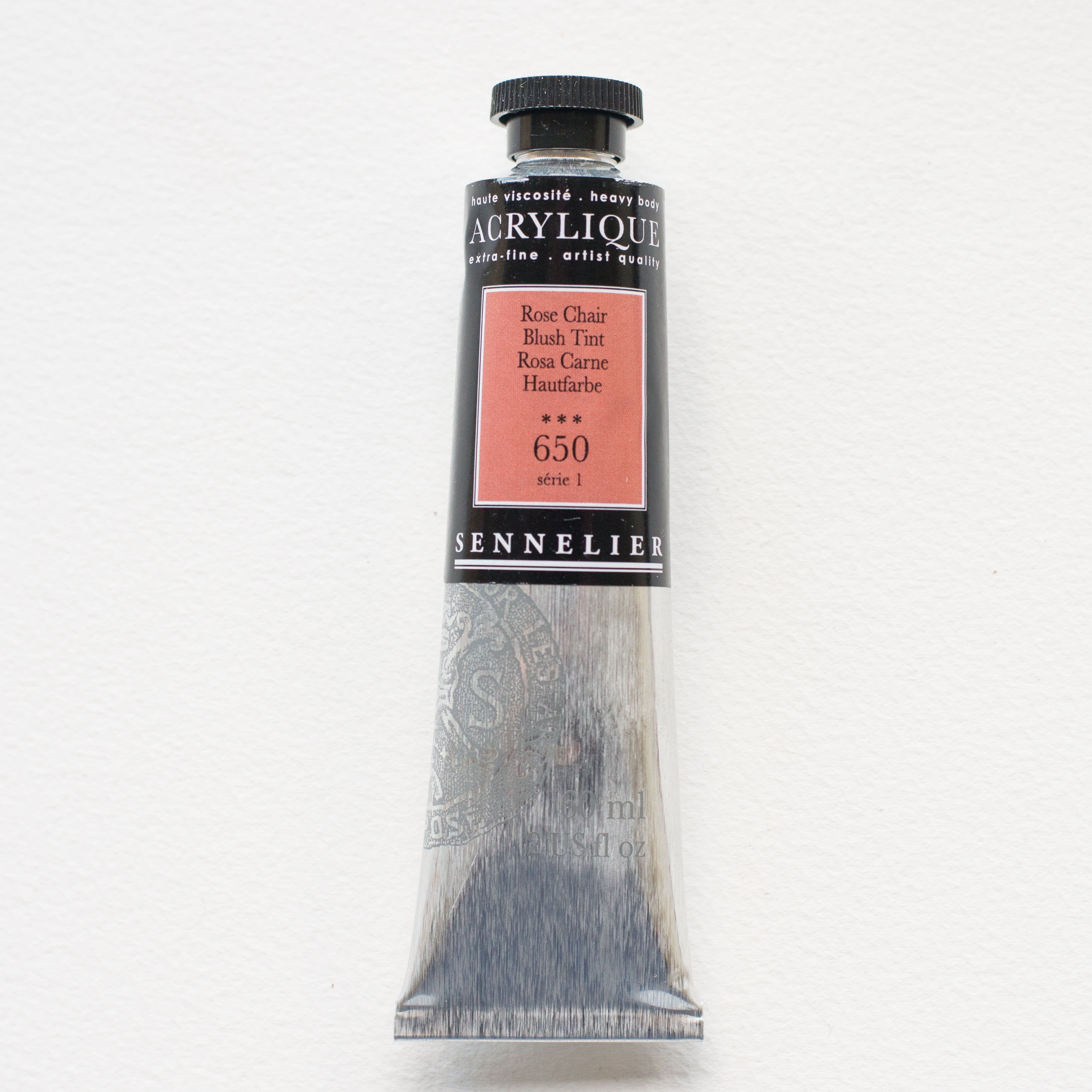 Sennelier Extra-Fine Artists' Acrylic Color, 60ml Tube, Blush Tint S1 ...