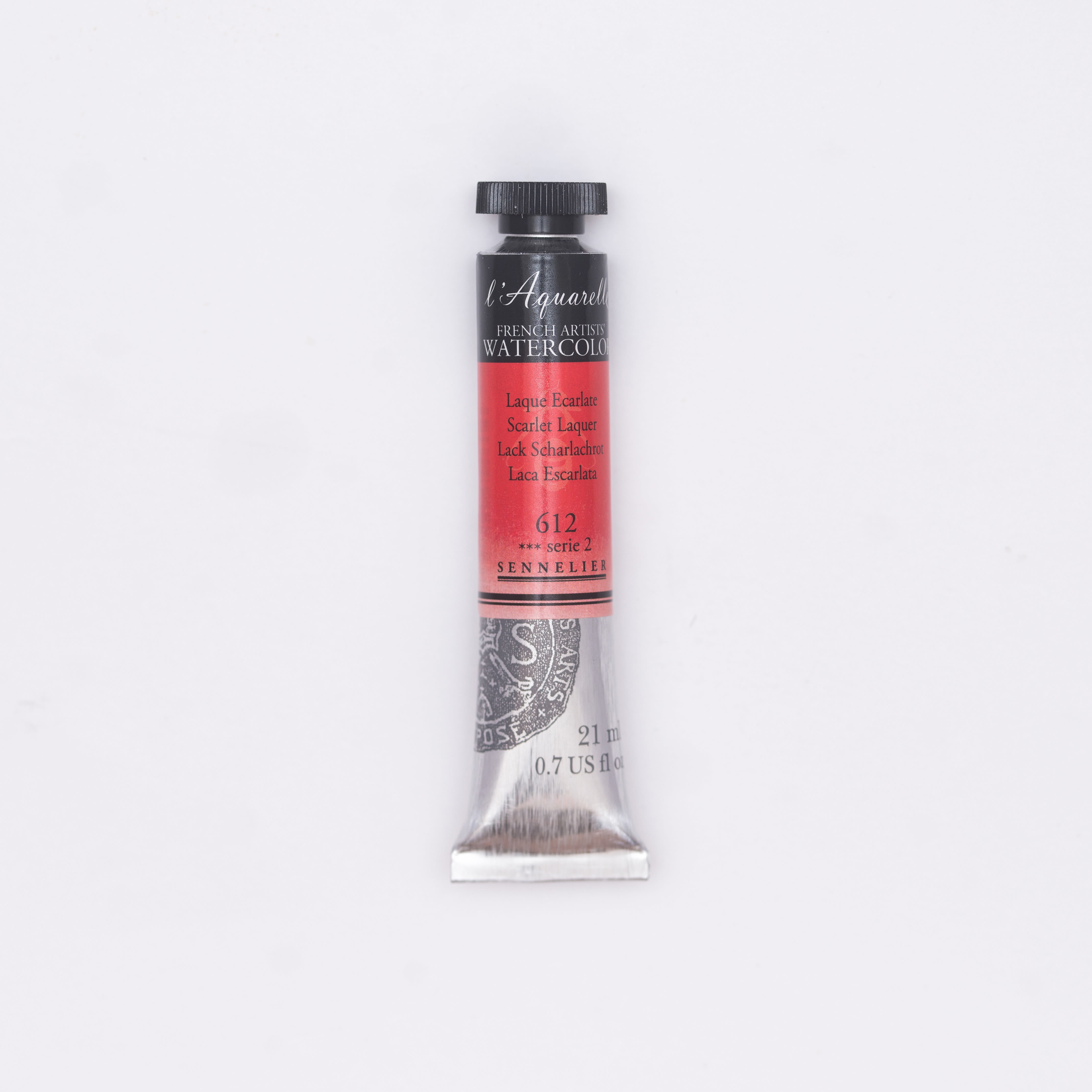 Sennelier French Artists' Watercolor, 21ml Tube, Scarlet Laquer S2 - Walmart.com