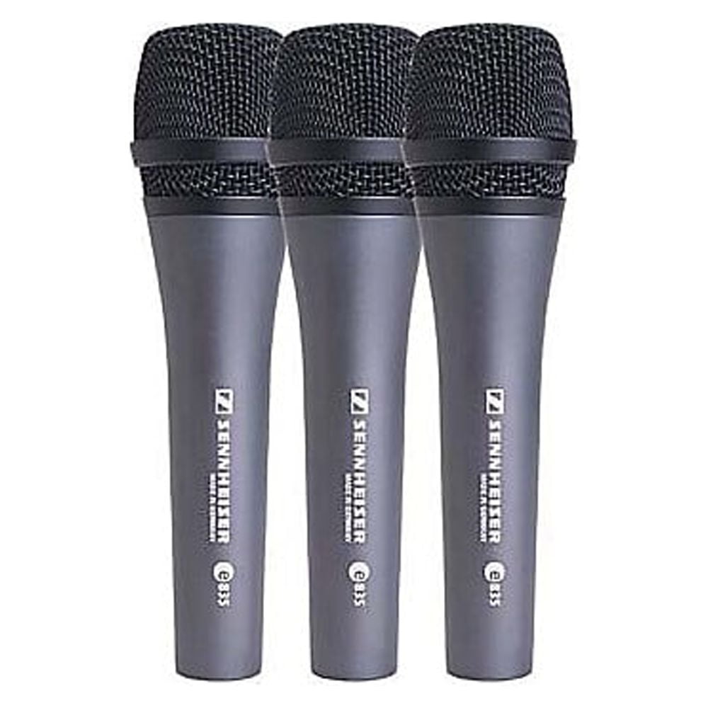 Sennheiser - Cardioid Handheld Dynamic Microphone Kit (3-Pack ...