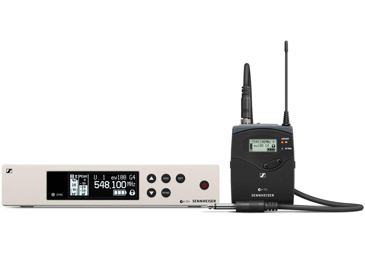 Sennheiser EW 100 G4-Ci1 Instrument Wireless System Band A1 - Walmart.com