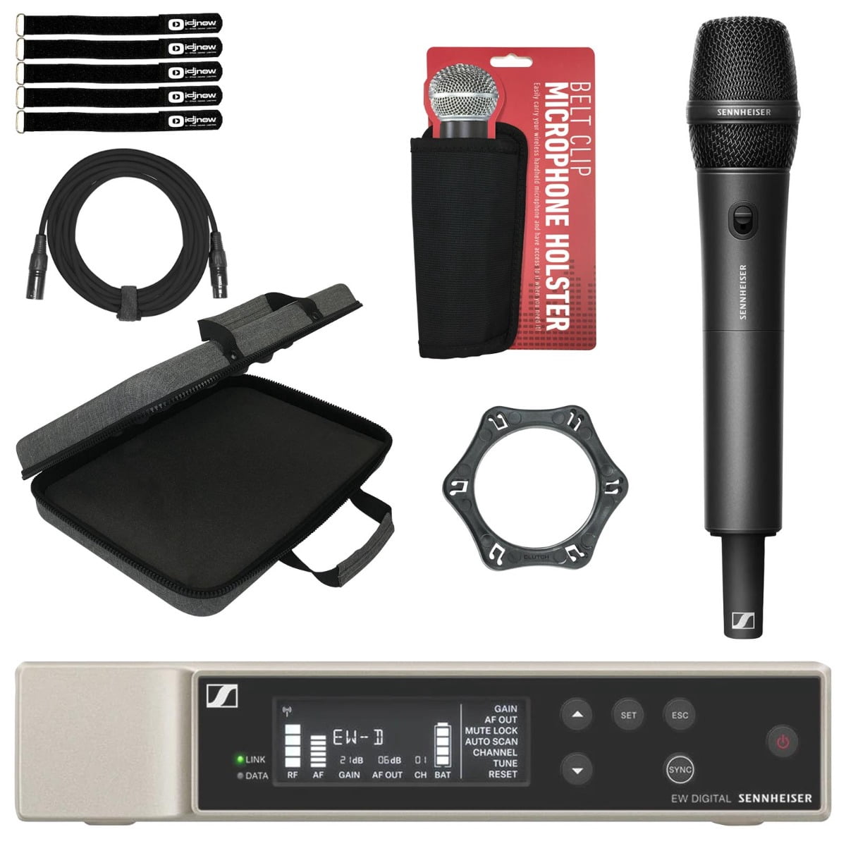 Sennheiser EW-D-835-S-SET (R1-6) Digital Wireless Handheld Set with EVA ...