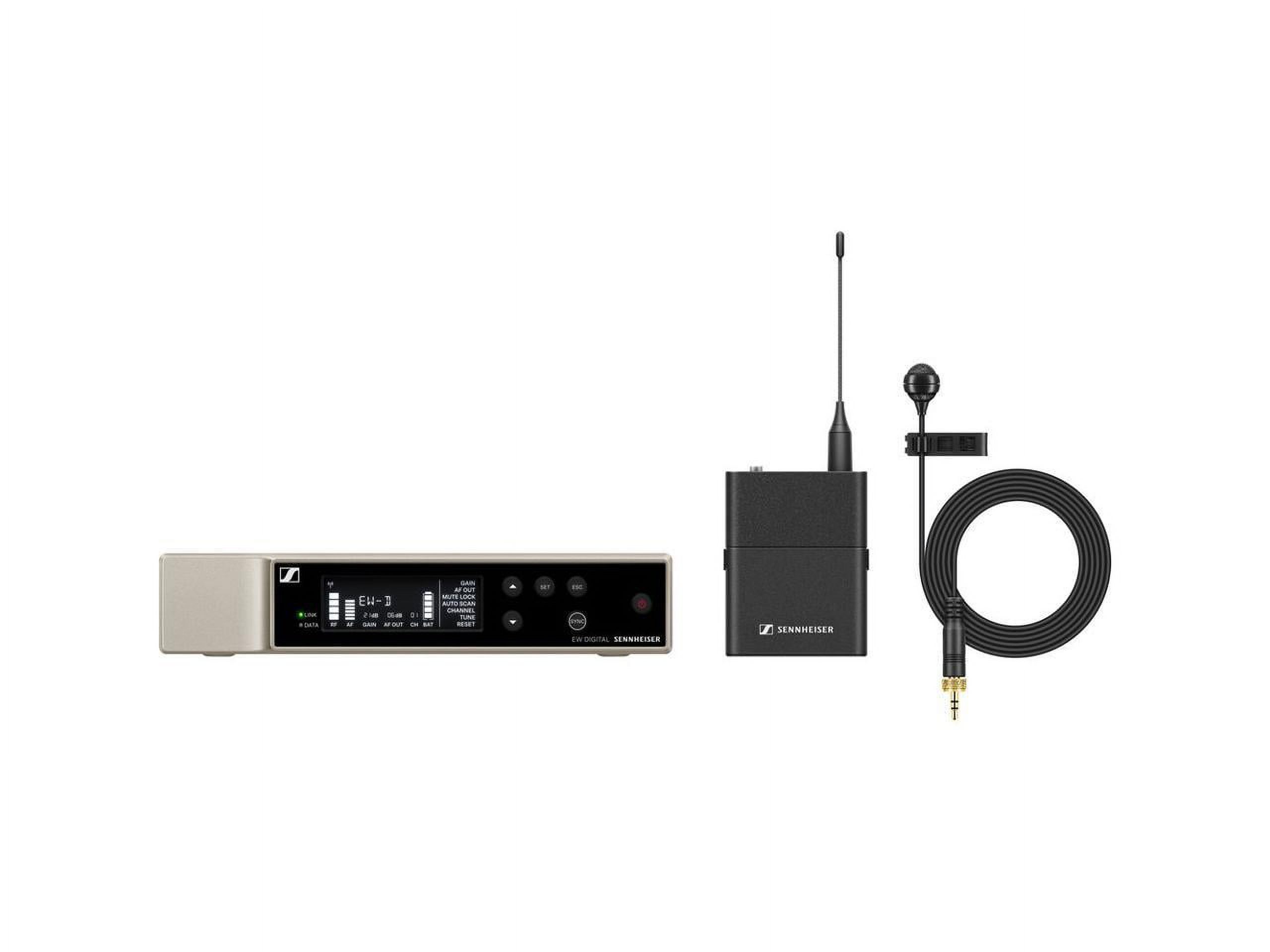 Sennheiser EW-D ME4 SET Digital Wireless Cardioid Lavalier Microphone System (Q1-6: 470 to 526 ...