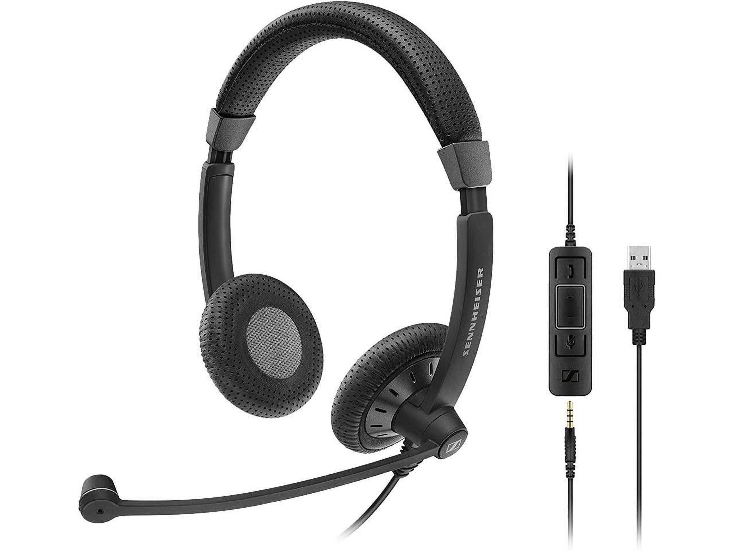 EPOS IMPACT SC 75 USB MS Double-Sided On-Ear Headset – 3.5 mm & USB ...