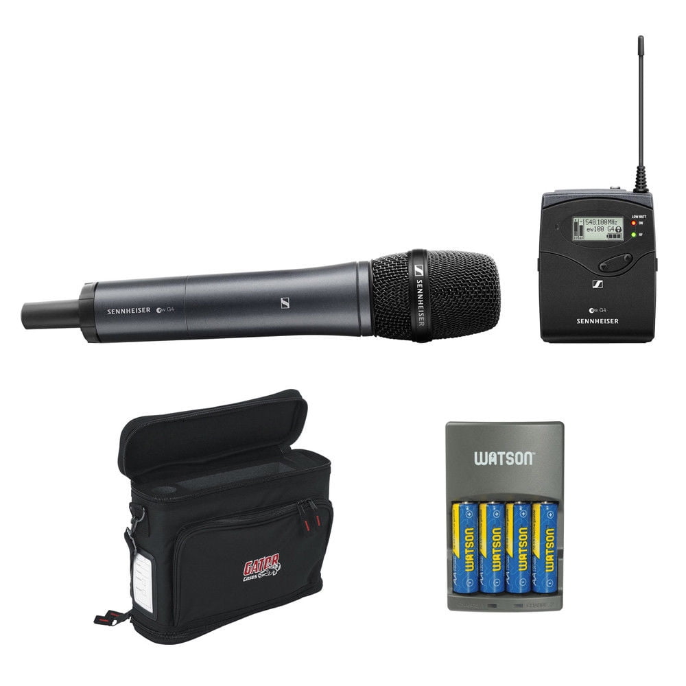 Sennheiser ew 135P G4 Camera-Mount Wireless Microphone System with 835 ...