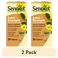 (2 pack) Senokot® Extra Strength Senna Laxative Tablets, 36 Ct ...