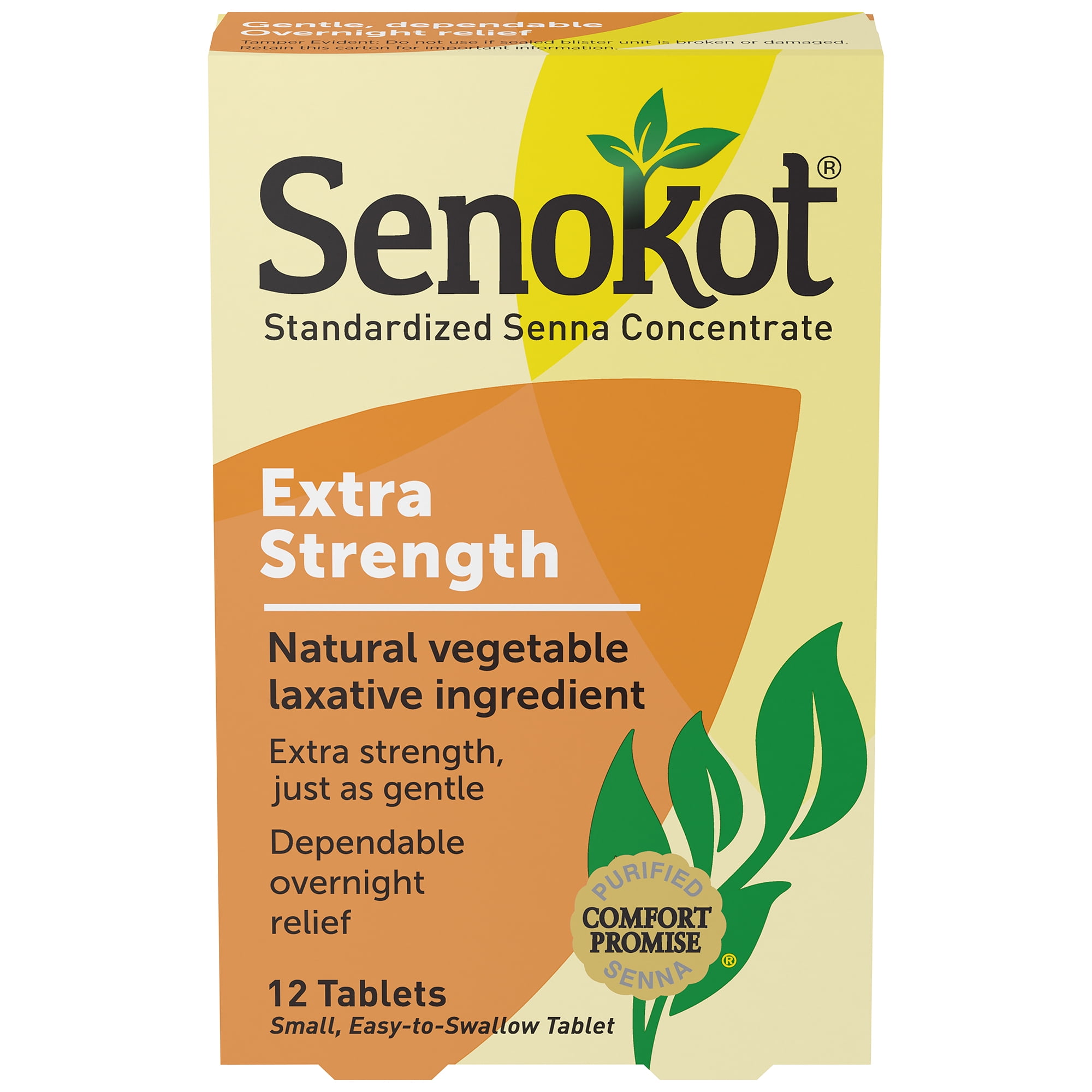Senokot® Extra Strength, Standardized Senna Concentrate, Tablets, 12 ...