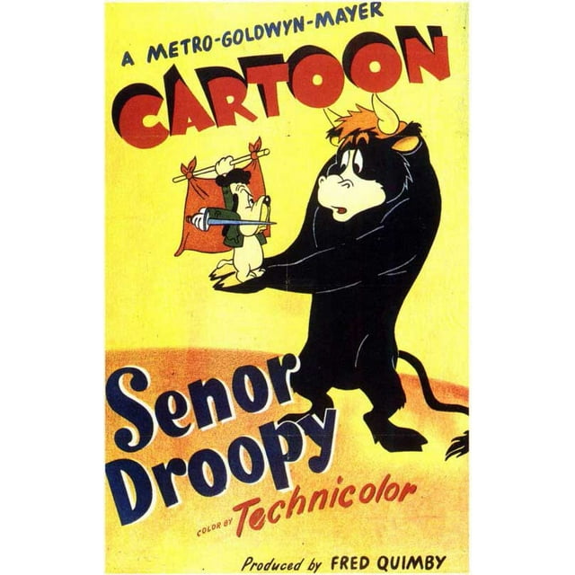 Senor Droopy 11x17 Mini Movie Poster - 142680 - Walmart.com