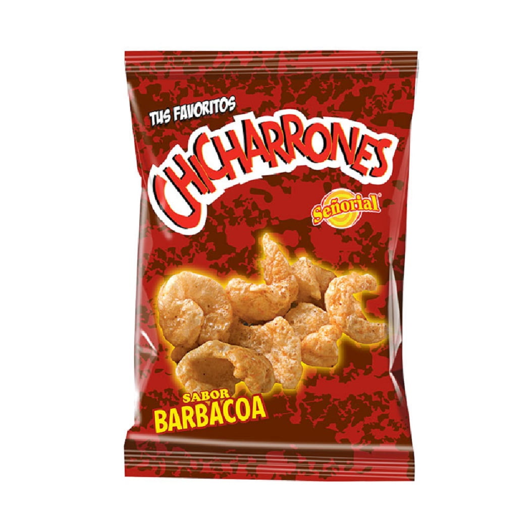 Senorial BBQ Pork Rinds, 1.75 oz - Walmart.com