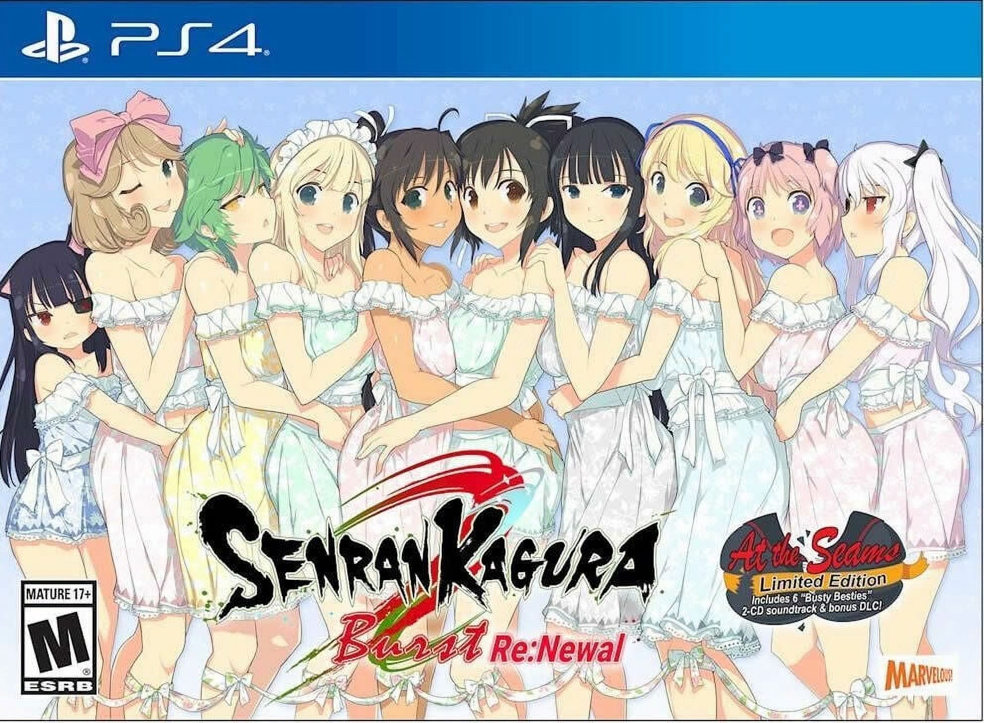 Senran Kagura Burst Re: Newal - at The Seams Edition PS4 (Brand New ...