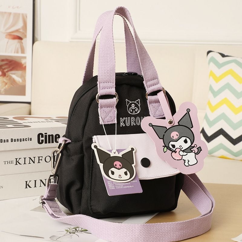 Senrio Hello Kitty Handbag Kawaii Child Colorful Mini Crossbody Bag ...