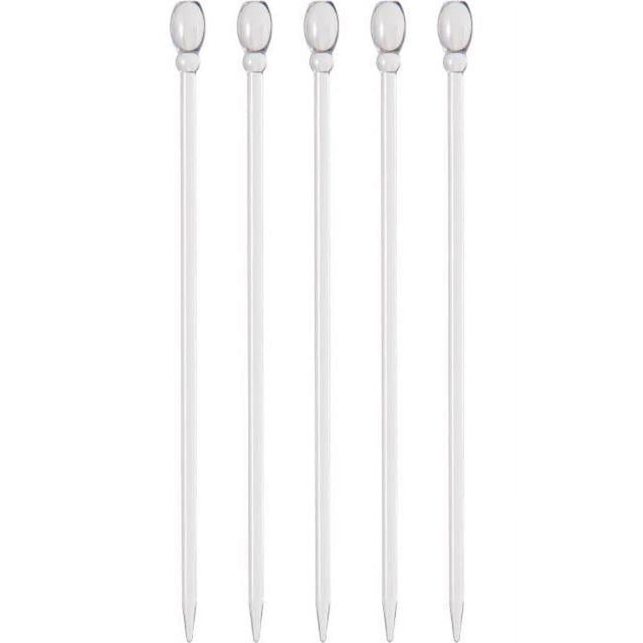 Sens 338382 4.5 in. Clear Plastic Picks - 50 Count - Walmart.com